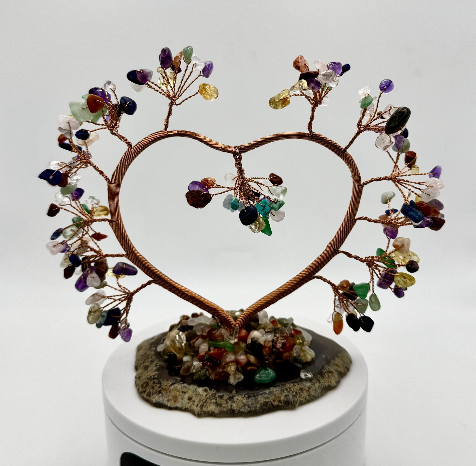Love Heart Gem Tree - The Crystal Tree